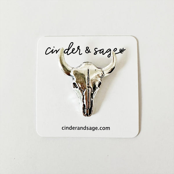 “Cattle Call” Lapel Pin - Cinder & Sage
